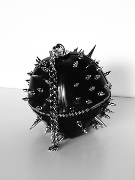 Spiked Rubber Bag – House of Etiquette Inc.